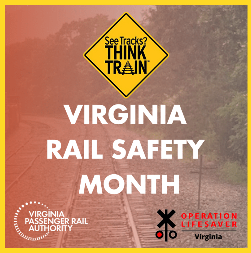 VPRA Recognizes Rail Safety Month – VPRA